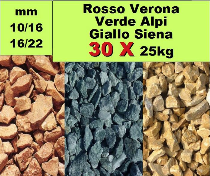 Vendita di ghiaia colorata per giardino - Crear Arredo Esterni e Giardino